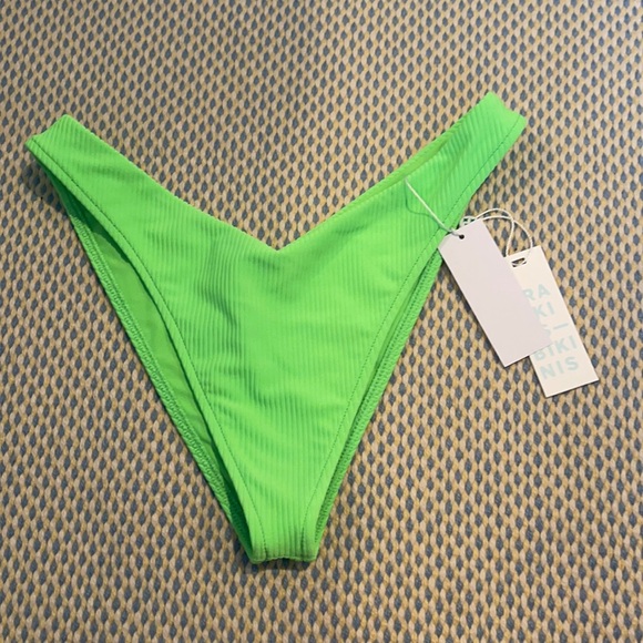 Frankie's Bikinis | Swim | Neon Green Bathing Suit Bottoms | Poshmark